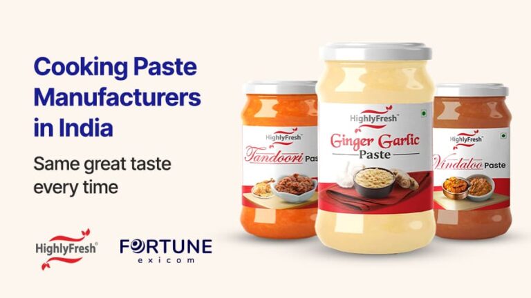 Cooking Paste Manufacturers in India
